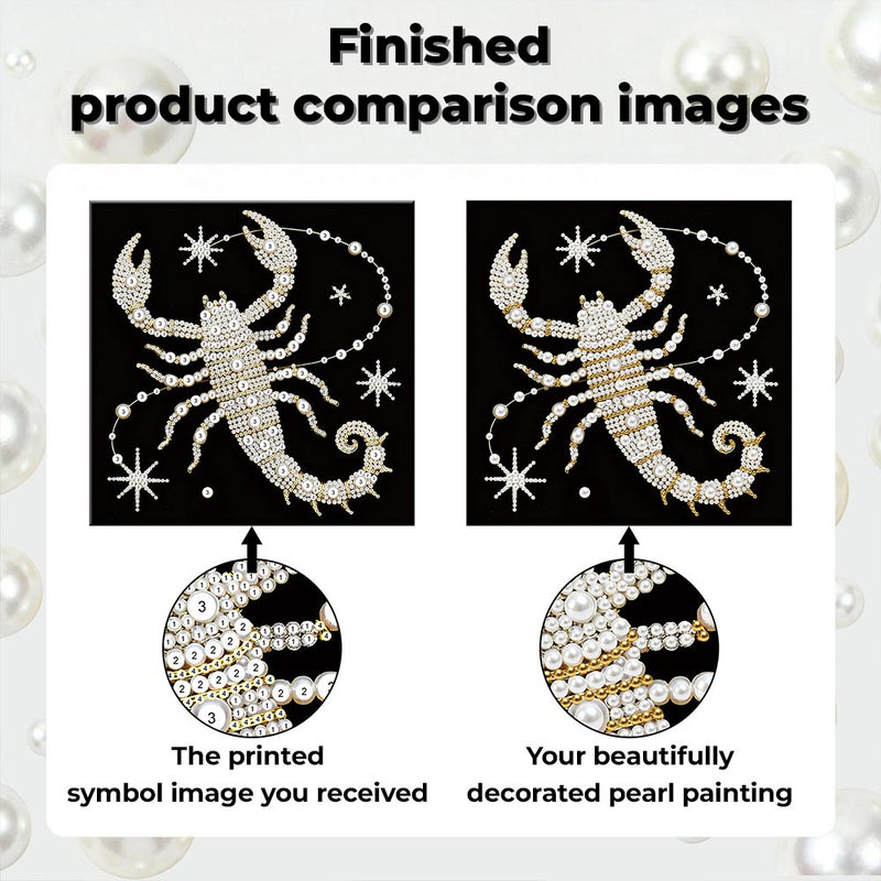 5D Diamond Painting Pearl Painting - A Scorpion in the Darkness ...