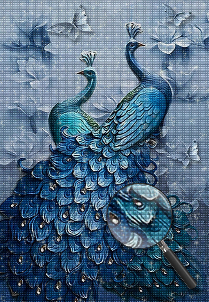 Peacock diamond painting store