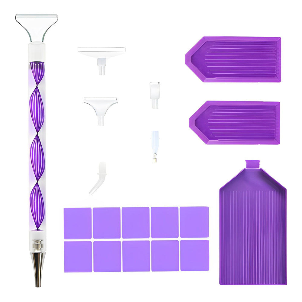 Diamond Painting Pen - Spiral Pattern Pen Diamond Painting Tool Kit ...